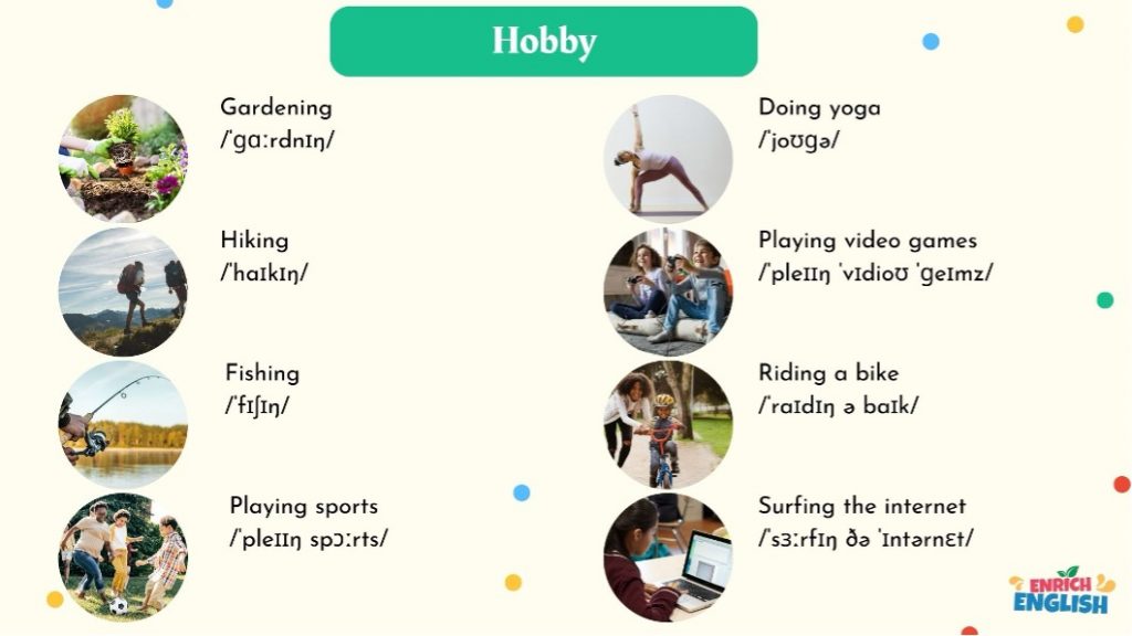 Lesson 08: Hobbies – materials.enrichenglish.net